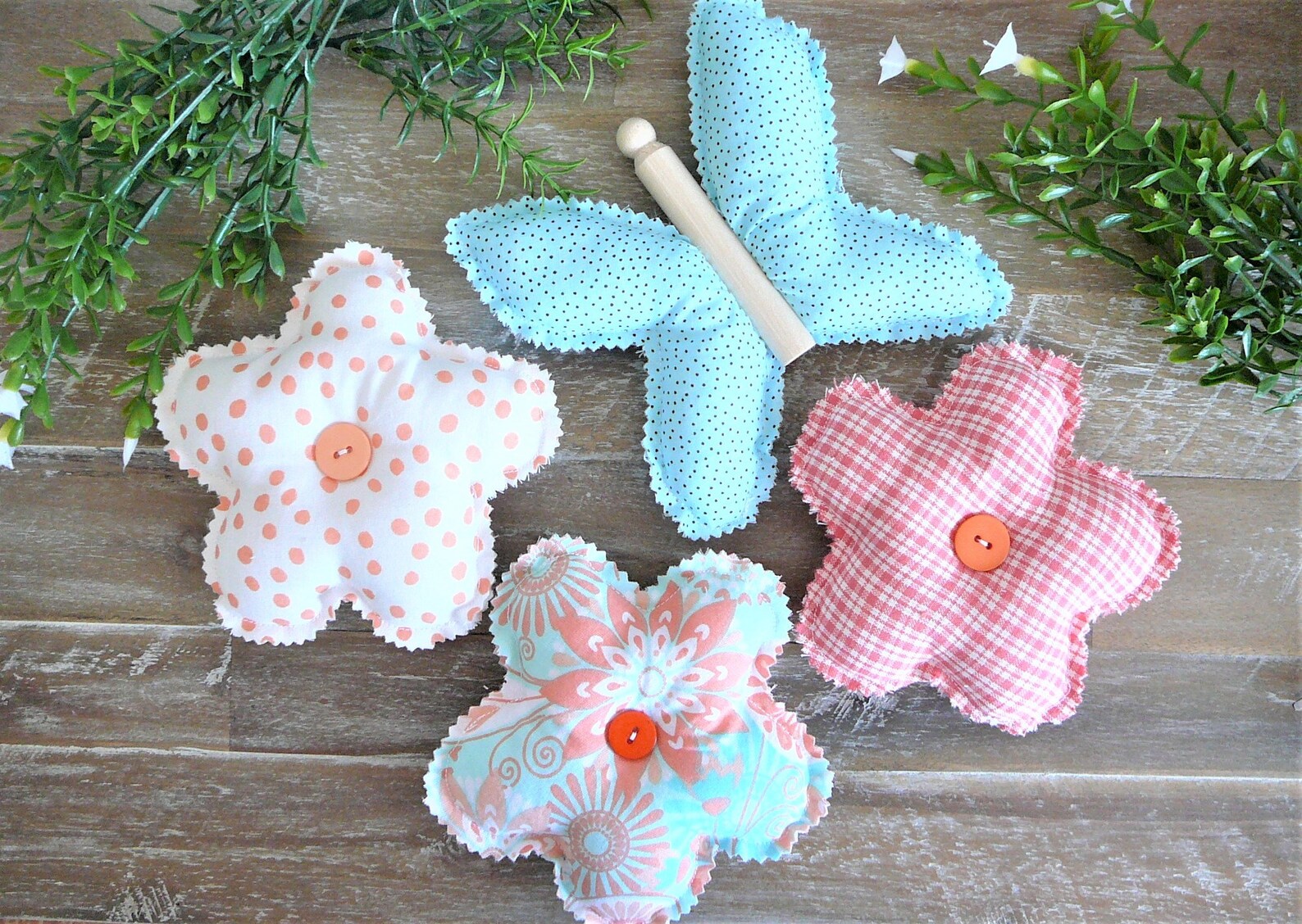 Farmhouse Spring/ Summer Flower Mini Pillow Set of 3. - Etsy
