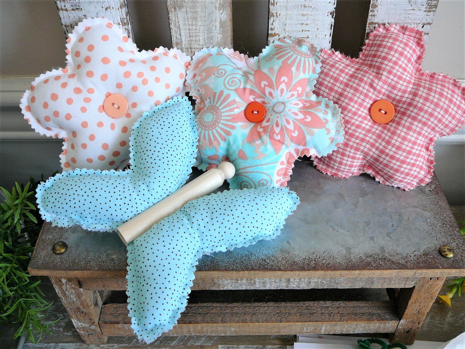Farmhouse Spring/ Summer Flower Mini Pillow Set of 3. - Etsy