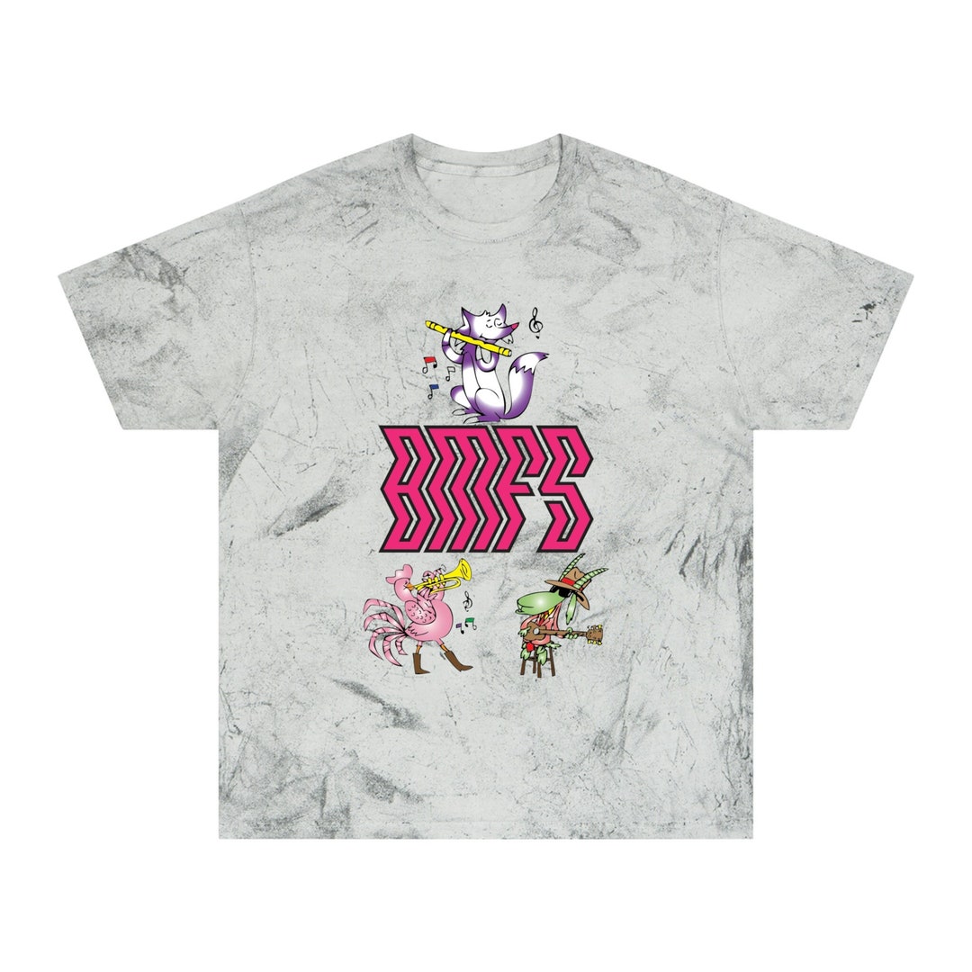 Bmfs,billy Strings,farm Animals Jamming,fox,chicken,goat,unisex Heavy ...