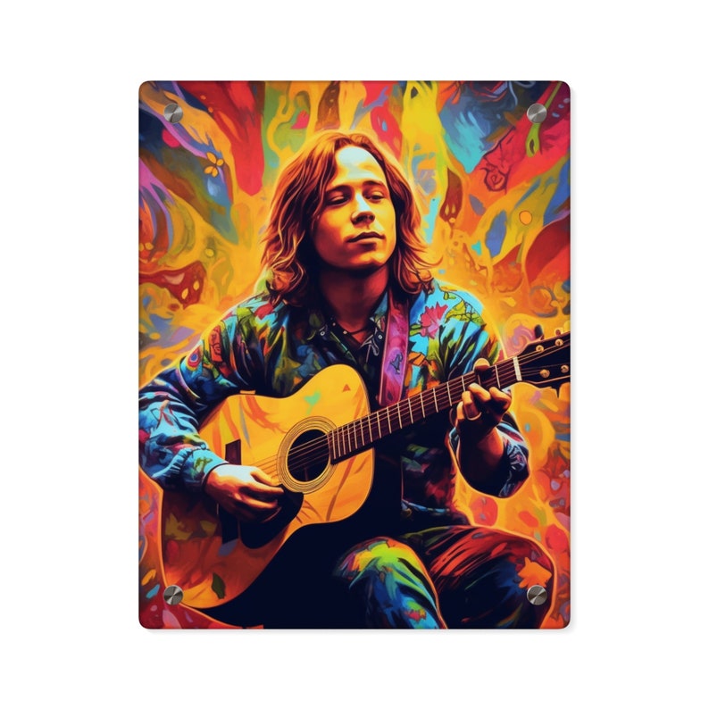 BMFS Billy Strings Abstract Art Acrylic Wall Art Panels,great Gift for ...