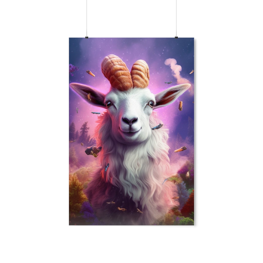 BMFS Billy Strings Inspired Goat Premium Matte Vertical Poster,great ...