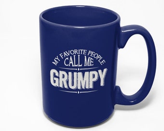 Grumpy mug | Etsy