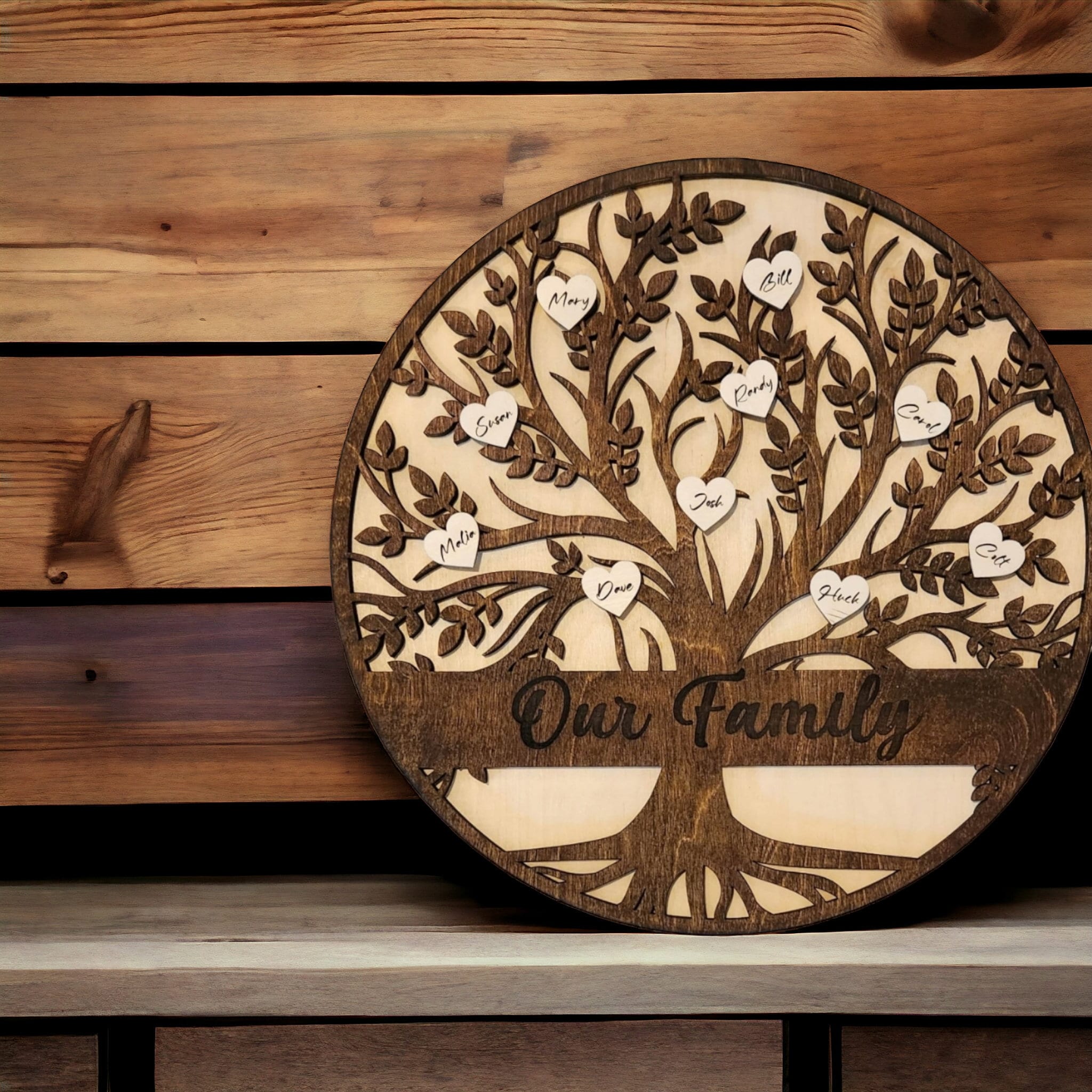 Personalized Family Tree - Etsy