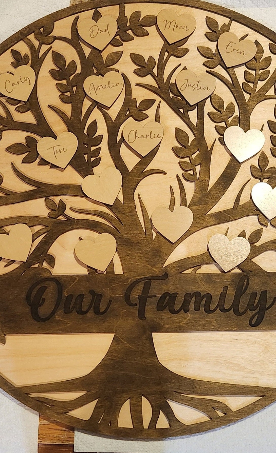 Personalized Family Tree - Etsy