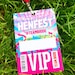 HENFEST ® Hen Party VIP Lanyard Passes Hen Party VIP Cards - Etsy UK