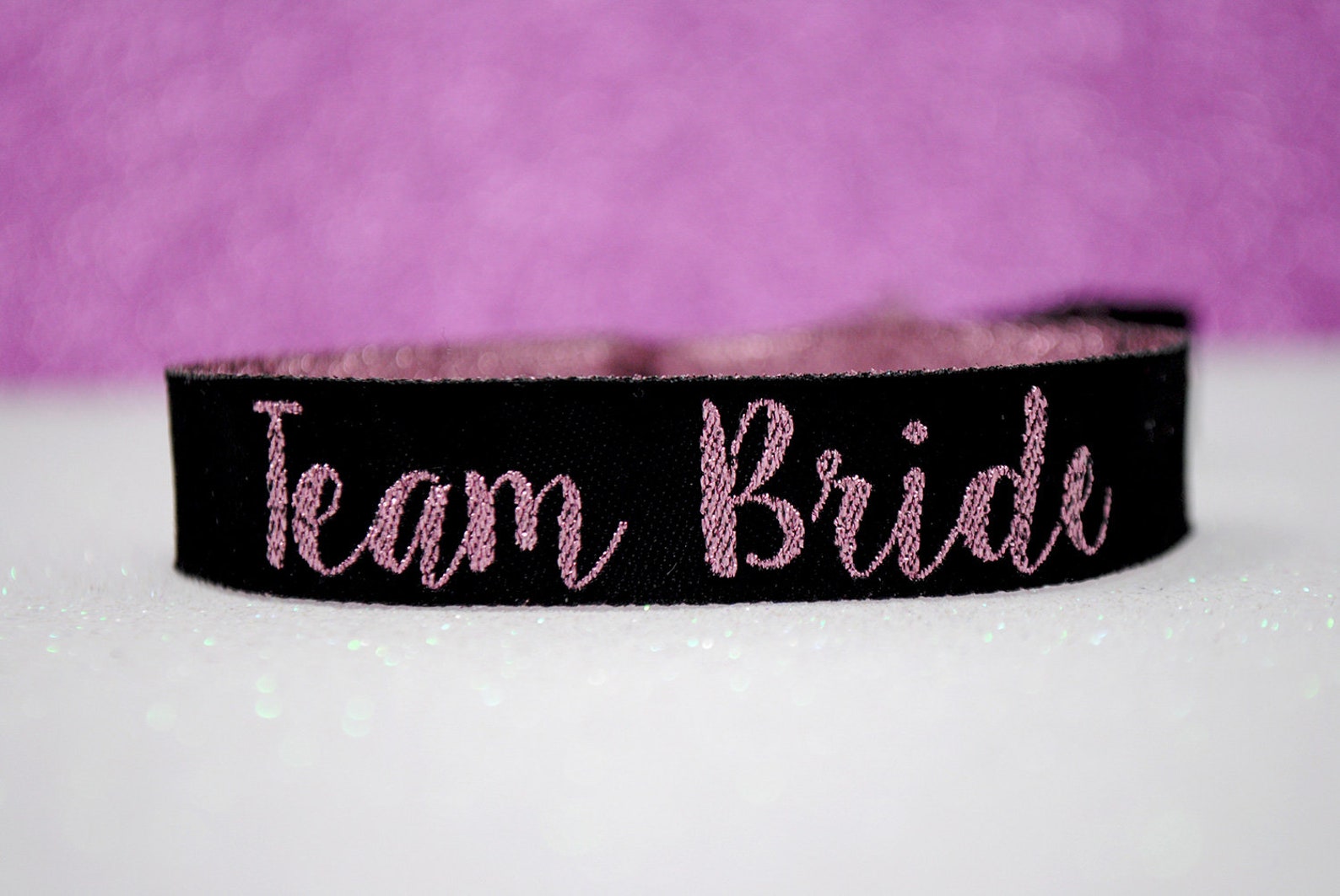 TEAM BRIDE 'rose Gold' Hen Party Wristbands Hen | Etsy UK