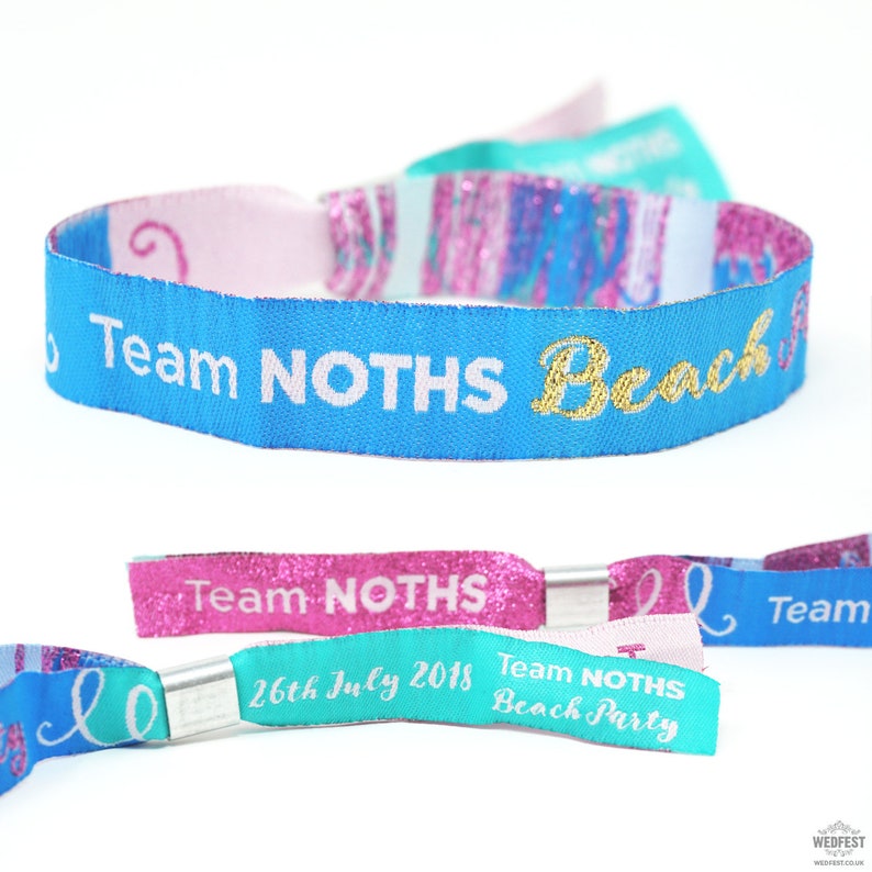 Custom Wristbands | Event Wristbands | Personalised Festival Wristbands ...