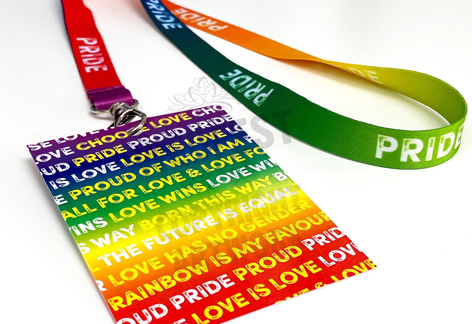 Pride VIP Lanyards Gay Pride LGBT Neck Lanyards Lesbian - Etsy UK