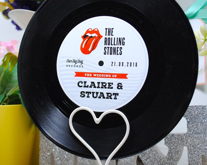 Vinyl Record Wedding Table Names / Table Numbers Festival Wedding Table ...