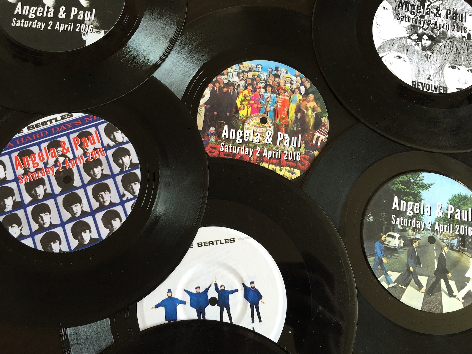 7″ Vinyl Record Wedding Table Names / Table Numbers (x 10) | Music ...