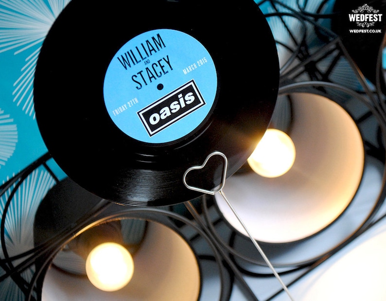Vinyl Record Wedding Table Names / Table Numbers (x 10) | Festival ...