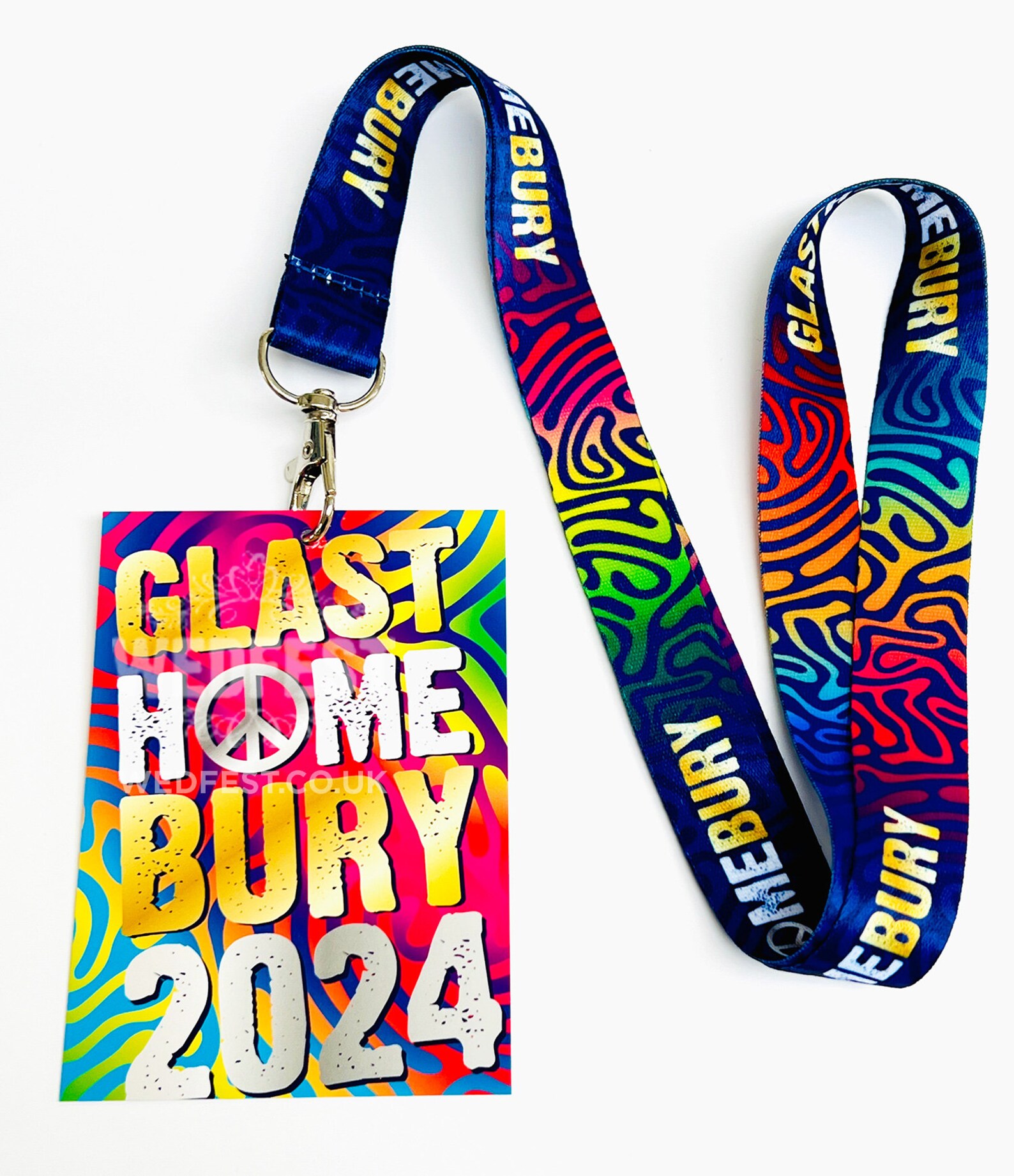 GLASTHOMEBURY Festival VIP Lanyards Homefest Lockdown Festival Party ...