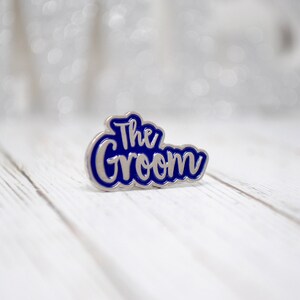 Bride & Groom Wedding Enamel Lapel Pins Gift Set - Wedding Gifts ...