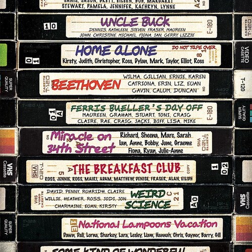 Wedding Movie Themed VHS Table Plan - Etsy