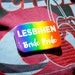 LESBIHEN Bride Pride Lesbian Gay Hen Party Badges - Etsy UK