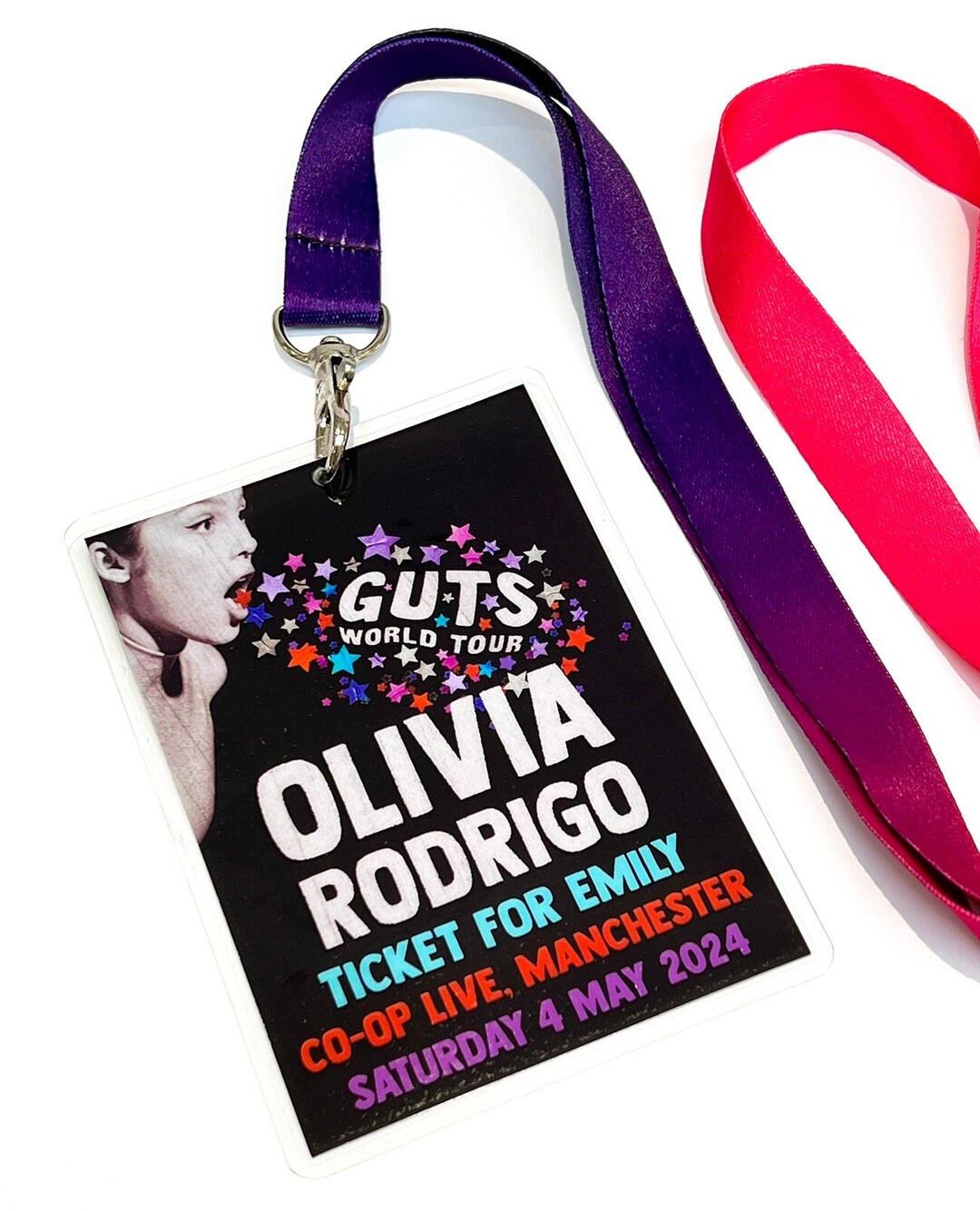 Olivia Rodrigo Guts Tour 2024 Boleto de cordón VIP - Etsy España