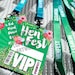 HENFEST ® (green) VIP Festival Hen Party Lanyard Pass ~ Hen Party VIP ...