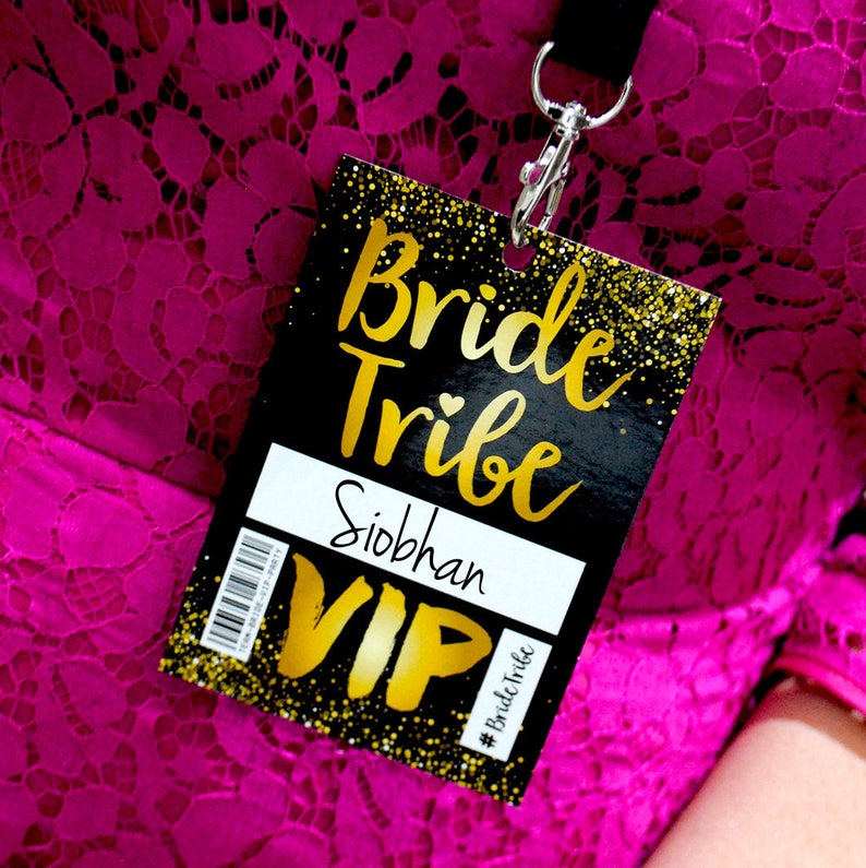 Team Bride Hen Party VIP Pass Lanyards Team Bride Hen Do | Etsy