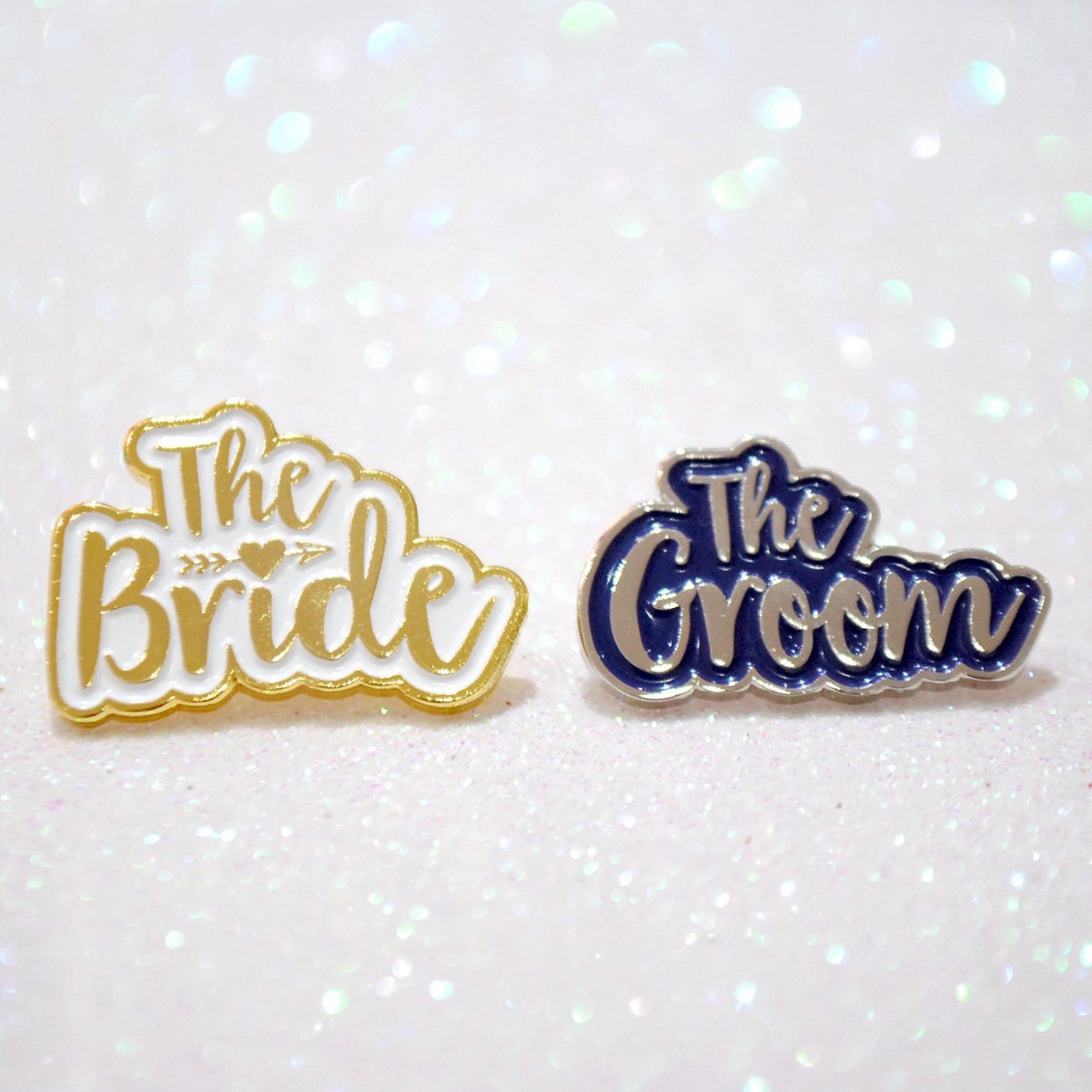 The Bride Wedding / Hen Party Pin Badge Enamel Pin Bride | Etsy
