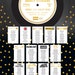 Vinyl Records Wedding Table Plan Retro Music Vinyls Wedding Seating ...