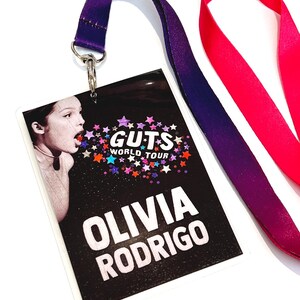 O ROD Guts Tour 2025 Personalised VIP Gifting Ticket Olivia Guts World ...