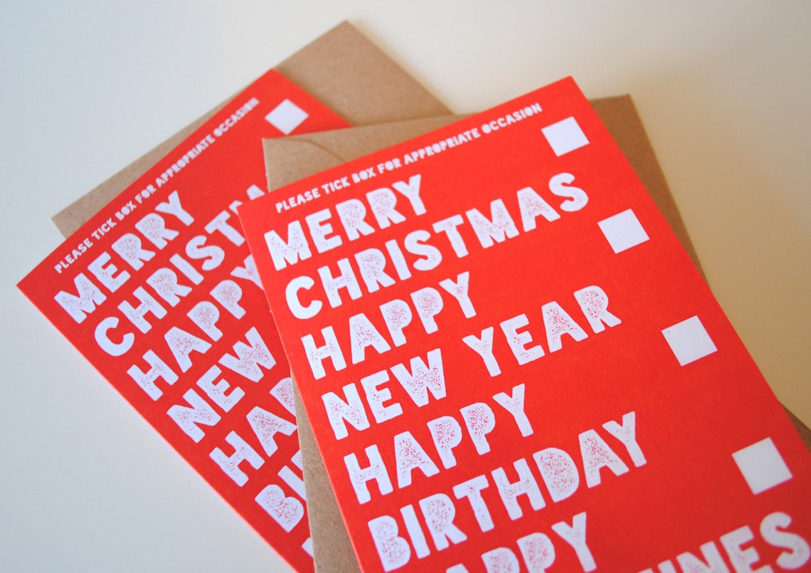 Multi Occasions Value Funny Greeting Card Tesco Poundland - Etsy UK