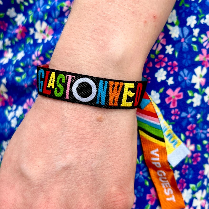 Festival Wedding Wristbands X 50 Pcs - Etsy UK