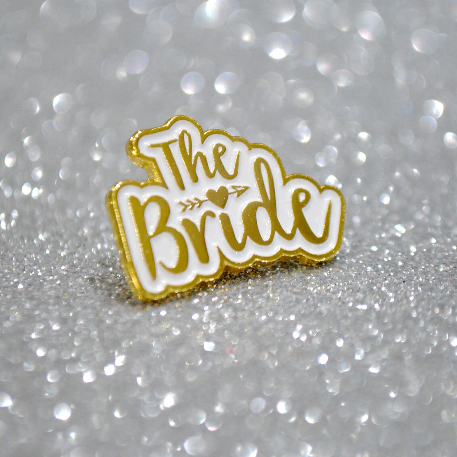 The Bride Wedding / Hen Party Pin Badge - Enamel Pin - Bride to Be ...