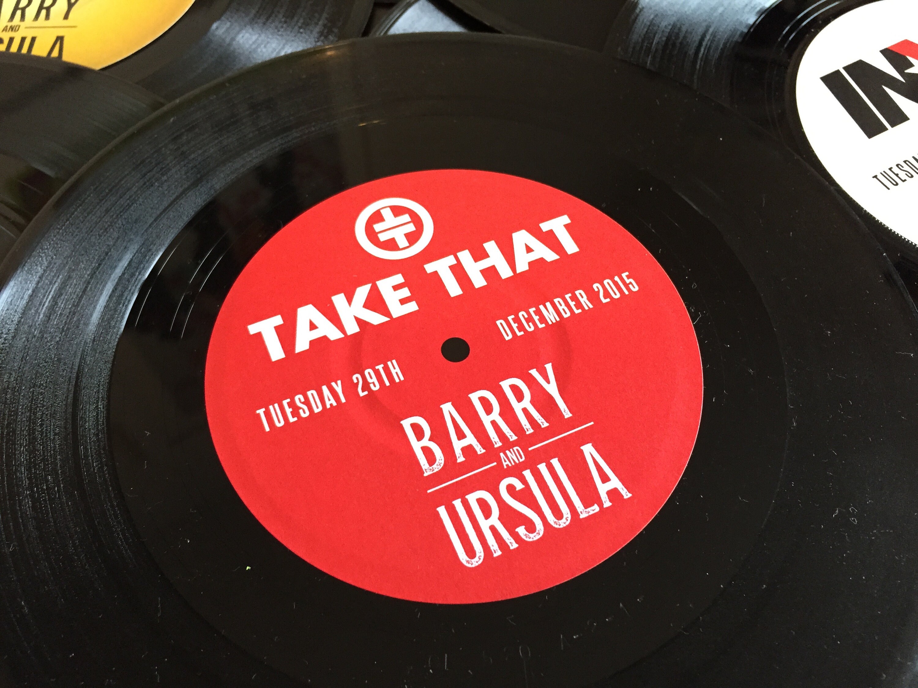 Vinyl Record Wedding Table Names or Table Numbers x 10 - Etsy UK
