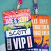 Festival Wedding VIP Programme Neck Lanyards (samples) - Etsy UK