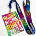 GLASTHOMEBURY Festival VIP Lanyards Homefest Lockdown Festival Party ...