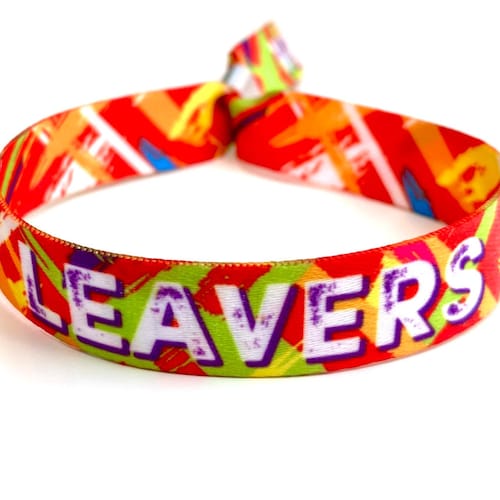 LEAVERS FEST End of School Festival Party Wristbands School - Etsy