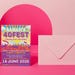 Editable 40FEST ® 40th Birthday Party Invite Festival Birthday Party ...