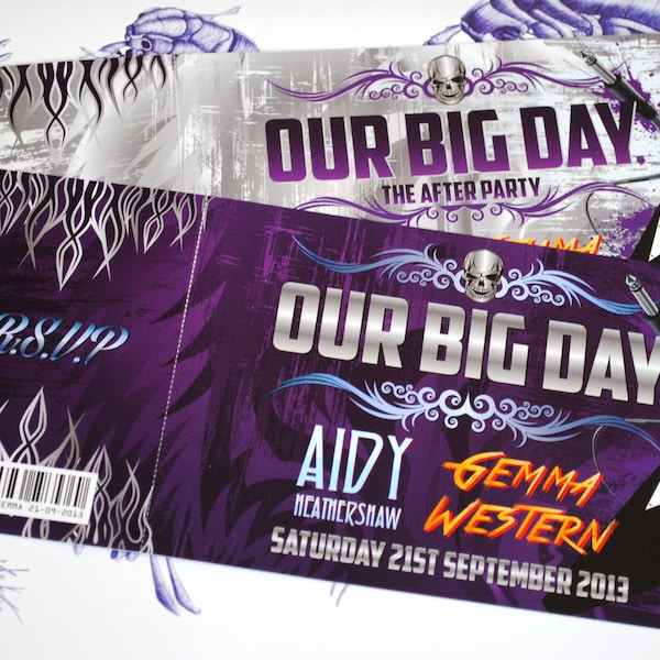 Rock N Roll Wedding - Etsy