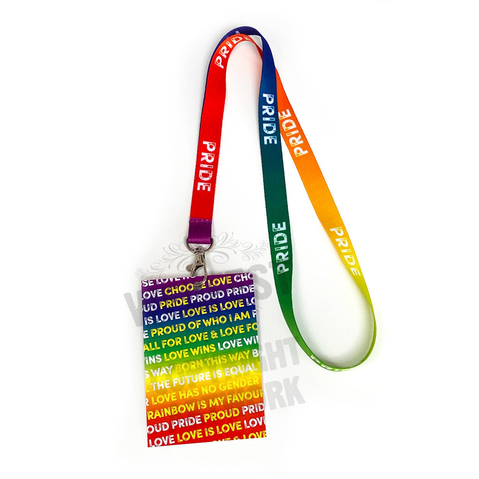 Pride VIP Lanyards - Gay Pride LGBT Neck Lanyards - Lesbian LGBTQ ...