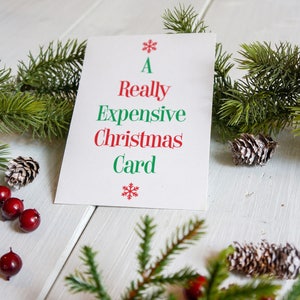 Funny Christmas Card - A Really Expensive Christmas Card - Funny ...