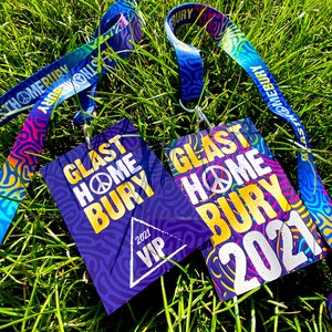 GLASTHOMEBURY Festival VIP Lanyards - Festival at Home Party Lanyard ...