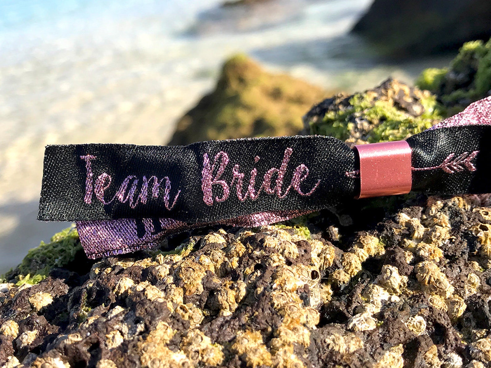 TEAM BRIDE 'rose Gold' Hen Party Wristbands Hen | Etsy UK
