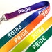 Pride NECK Lanyard - Gay Pride LGBTQ+ Rainbow Neck Lanyards - Lesbian ...