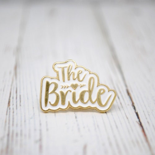 Mother of the Bride Enamel Pin Wedding Pin Hen Party Badge - Etsy UK