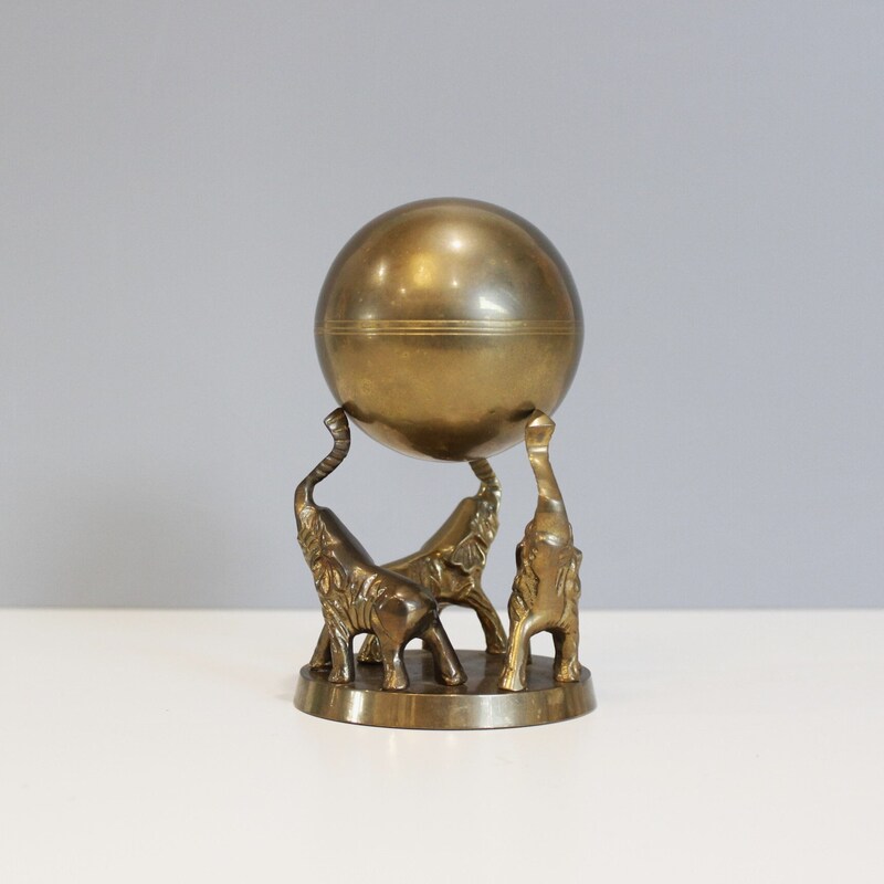 Elephant on Ball - Etsy