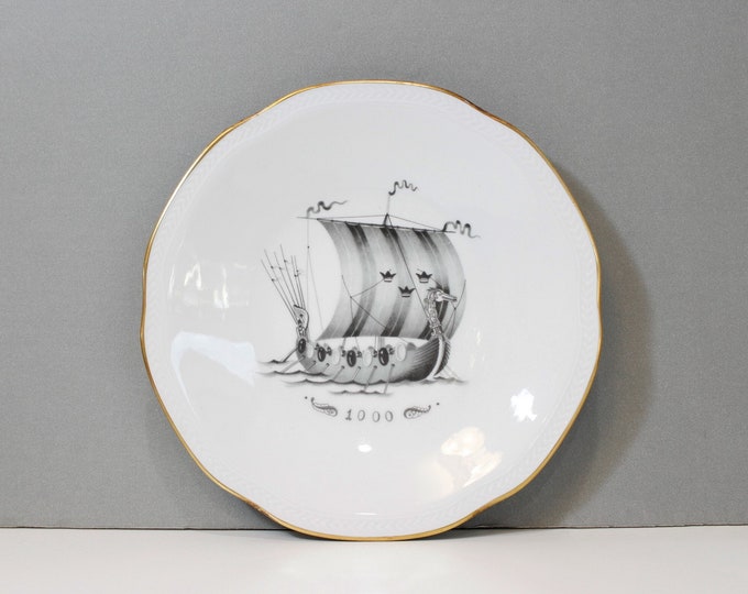 Rörstrand Sweden Ship Plate Wall Plate Nautical Decorative - Etsy
