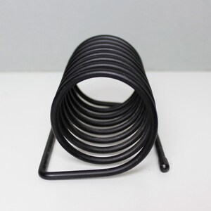 Vintage Metal Wire Letter Holder Desk Organizer Black Spiral Coil - Etsy