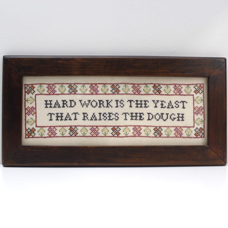 Cross Stitch Hanging - Etsy