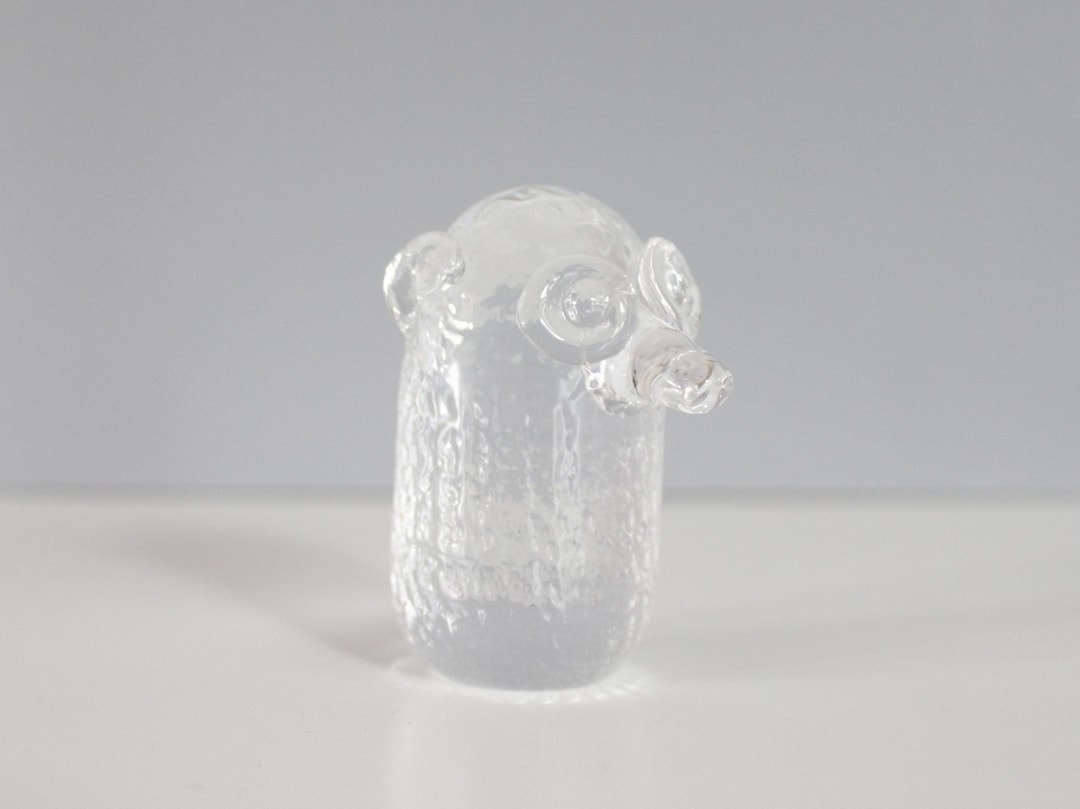 Hadeland Norway Crystal Glass Troll Figurine Art Glass - Etsy