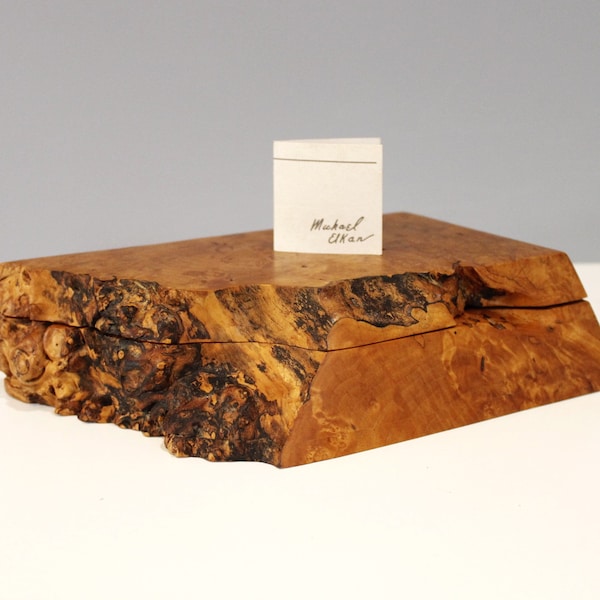 Burl Wood Box - Etsy