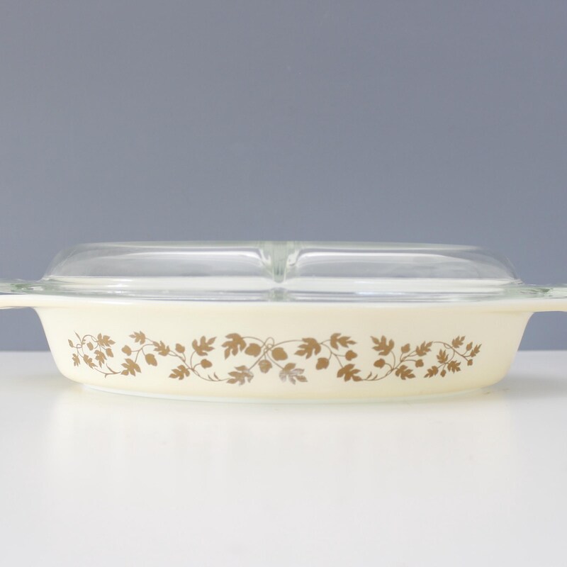 Pyrex Golden Leaf - Etsy