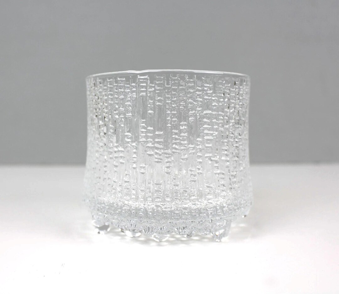 Iittala Ultima Thule on the Rocks Glass Tapio Wirkkala Danish Modern ...