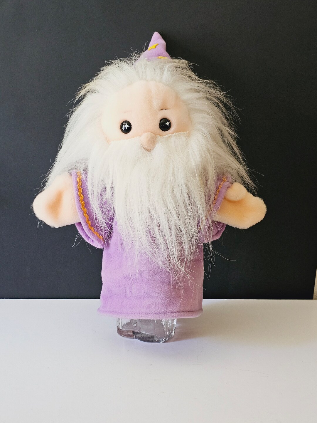 Vintage Sorcerer Hand Puppet Dakin 1983 Wizard Hand Puppet Plush - Etsy
