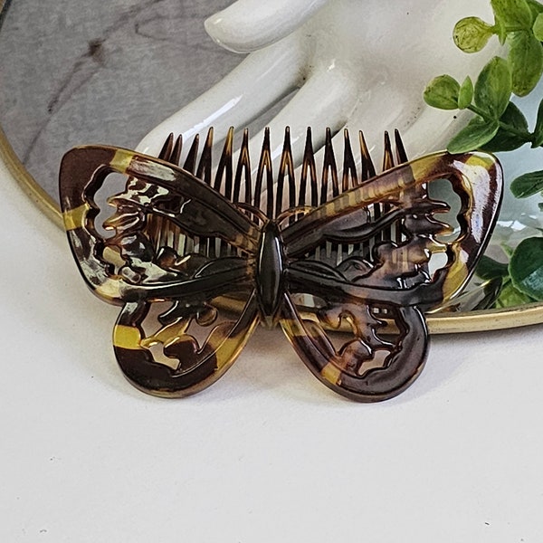 Butterfly Hair Comb - Etsy